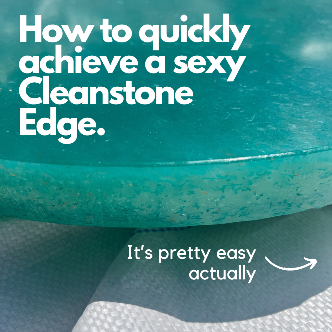 How to achieve a sexy Cleanstone edge finish. – Critical.
