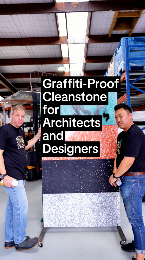 Graffiti-Proof Fit-Outs? See Why Designers Are Switching to Cleanstone ...
